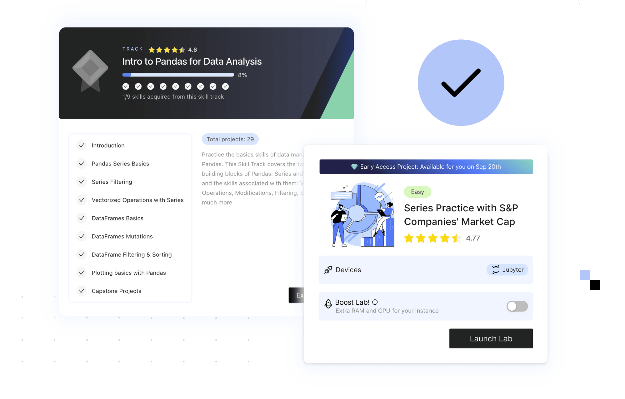 DataWars - Free Data Science Interactive Projects